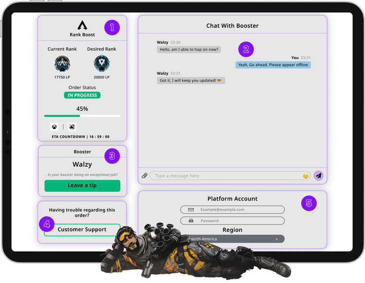 Apex Boosting — Safe & Fast by Predator Pros | From $2.90 | VersaciBoosts